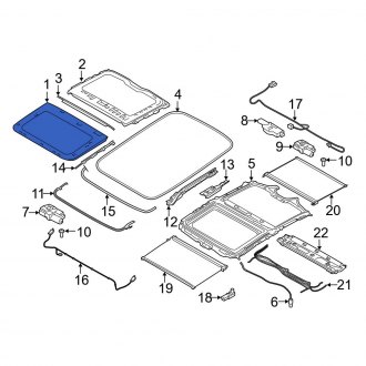 BMW 7-Series OEM Roofs & Parts | Panels, Drip Rails — CARiD.com