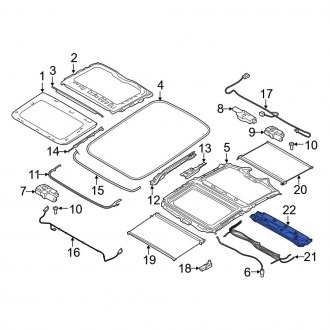 BMW 7-Series OEM Roofs & Parts | Panels, Drip Rails — CARiD.com