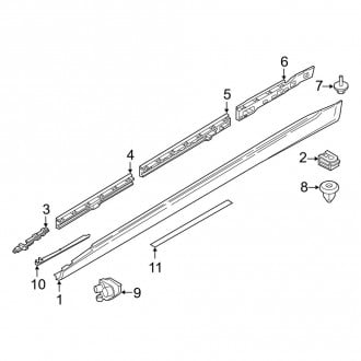 2022 BMW 7-Series Replacement Rocker Panels – CARiD.com