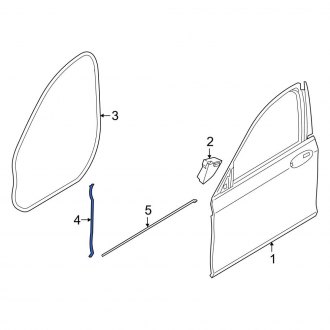 BMW 7-Series Door Seals & Weatherstripping – CARiD.com