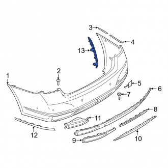BMW 7-Series Bumper Reflectors & Side Reflectors – CARiD.com