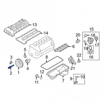 BMW OEM Engine Parts | Rebuild Kits, Pistons — CARiD.com