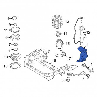 BMW 3-Series Steering Knuckles, Spindles & Parts — CARiD.com