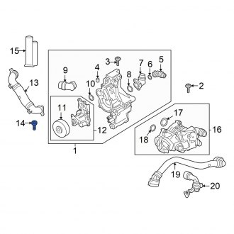 BMW X2 Water Pumps | Electric, Mechanical — CARiD.com