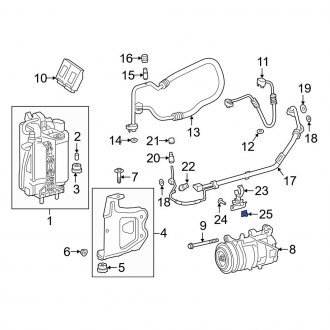BMW X6 OEM A/C & Heating Parts | Systems, Compressors — CARiD.com