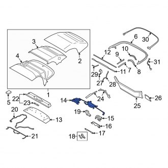 BMW Z4 Convertible Tops & Parts — CARiD.com