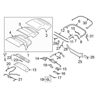 BMW Z4 Convertible Tops & Parts — CARiD.com