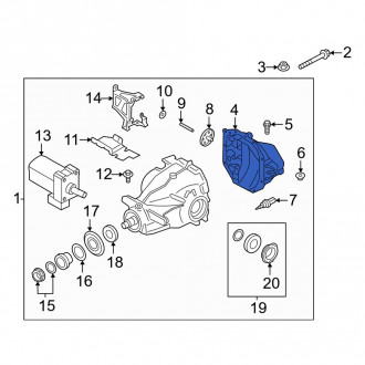 BMW 4-Series Replacement Differential Covers — CARiD.com