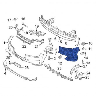 BMW iX Bumper Brackets & Hardware | Front, Rear — CARiD.com