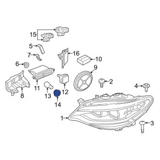 BMW X1 OEM Lighting | Headlights, Fog & Tail Lights — CARiD.com
