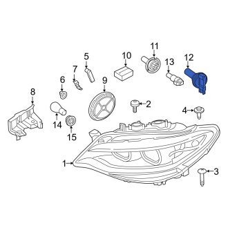 BMW 2-Series OEM Headlights | Projector, LED, HID, Halo — CARiD.com