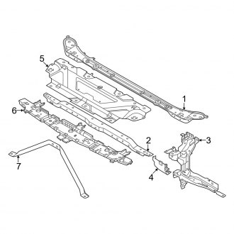 2023 BMW 2-Series Radiator Support Covers — CARiD.com