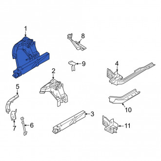 BMW i4 Replacement Chassis Frames & Rails - CARiD.com