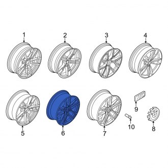 BMW 2-Series Factory Steel Wheels — CARiD.com