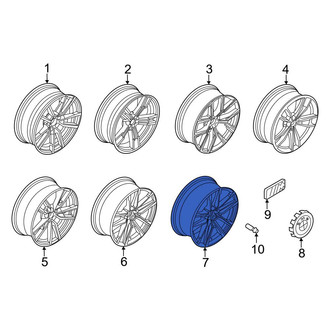 BMW 2-Series Factory Steel Wheels — CARiD.com