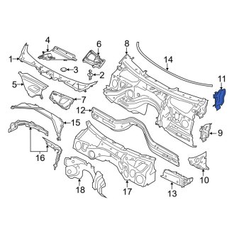 BMW 4-Series Cowl Panels & Parts | Vent Grills — CARiD.com