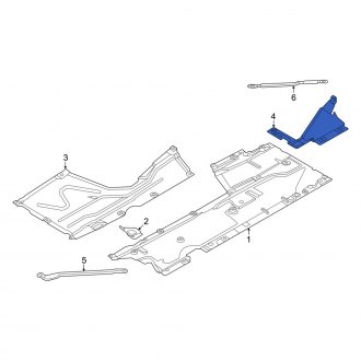 BMW 2-Series Underbody Covers | Splash Shields — CARiD.com