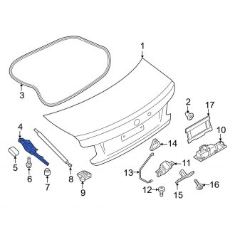 BMW 2-Series Trunk & Tailgate Hinges — CARID.com
