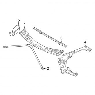 2022 BMW 2-Series Radiator Supports — CARiD.com