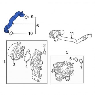 BMW X2 Water Pumps | Electric, Mechanical — CARiD.com