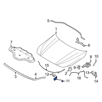 BMW 3-Series Hood Locks & Hood Latches — CARiD.com