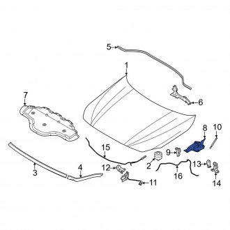 BMW 2-Series Hood Hinges & Springs — CARiD.com