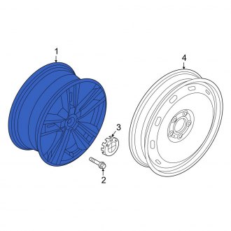 BMW 2-Series Factory Steel Wheels — CARiD.com