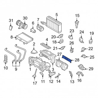 BMW 6-Series Replacement Heater Control Valves — CARiD.com