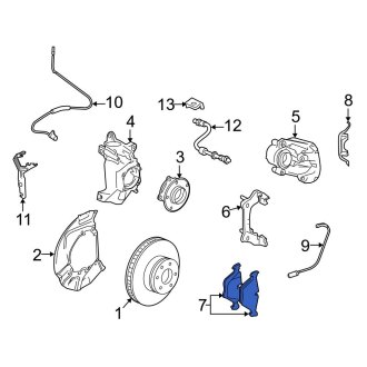 BMW OEM Brake Parts - Pads, Bleeders, Rotors, Lines | CARiD