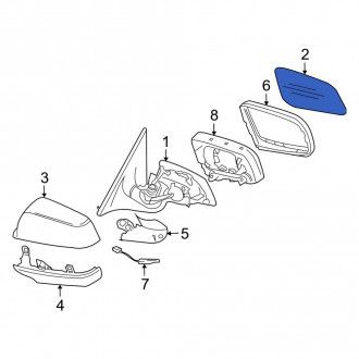 BMW 7-Series OEM Mirrors | Towing, Side & Rear View — CARiD.com