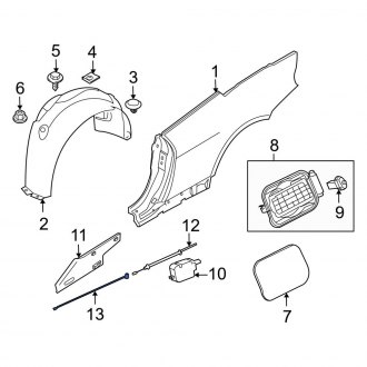 BMW X3 OEM Quarter Panels & Parts | Rear & Front — CARiD.com