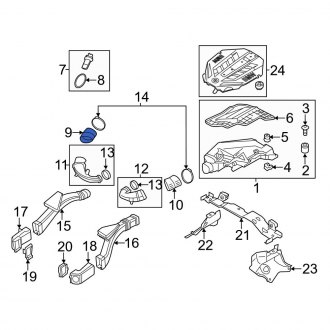 BMW 7-Series OEM Air Intake Parts | Filters, Manifolds — CARiD.com