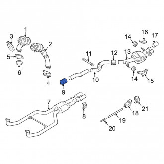 BMW X7 OEM Exhaust Parts | Systems, Tips, Pipes — CARiD.com