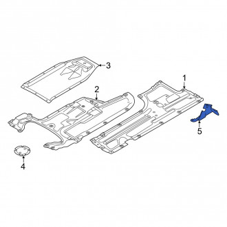 BMW 6-Series Underbody Covers | Splash Shields — CARiD.com