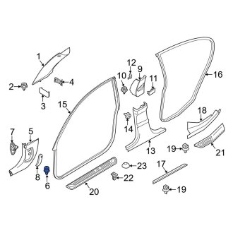 BMW i8 OEM Interior Components — CARiD.com