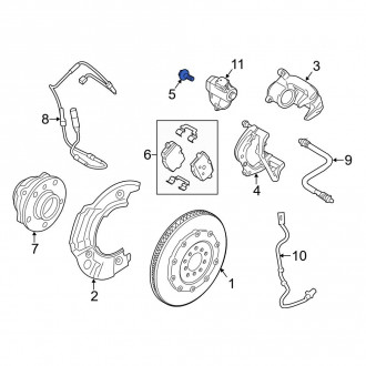BMW 5-Series OEM Brake Parts | Pads, Bleeders, Rotors — CARiD.com
