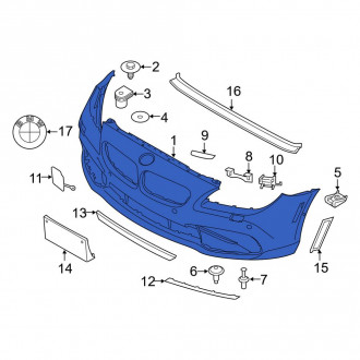 BMW 6-Series Replacement Front Bumpers & Components — CARiD.com