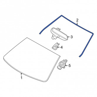 BMW 6-Series OEM Window Parts | Visors, Regulators — CARiD.com