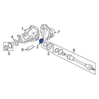 BMW 6-Series OEM Driveline & Axle Parts - Hubs, CV-Joints | CARiD