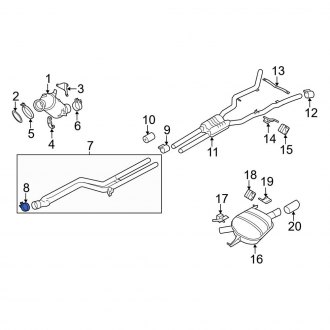 BMW OEM Exhaust Parts - Systems, Tips, Pipes, Manifolds | CARiD