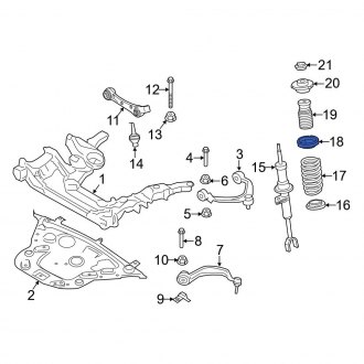 BMW X6 OEM Suspension Parts | Shocks, Struts — CARiD.com