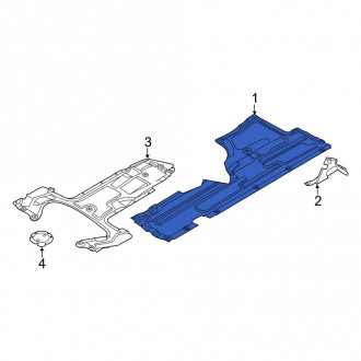 BMW 6-Series Underbody Covers | Splash Shields — CARiD.com