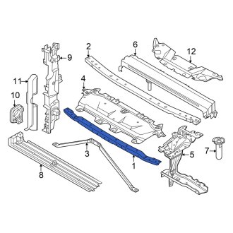 BMW 7-Series Radiator Supports — CARiD.com
