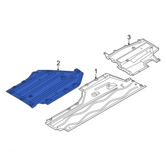 BMW 7-Series Underbody Covers | Splash Shields — CARiD.com
