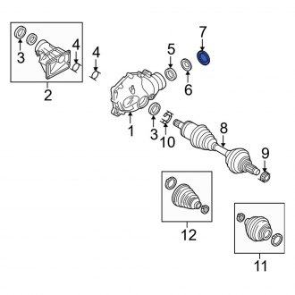 BMW X5 OEM Driveline & Axle Parts | Hubs, CV-Joints — CARiD.com