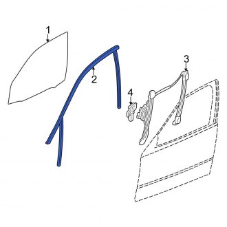BMW X3 Replacement Window Seals — CARID.com