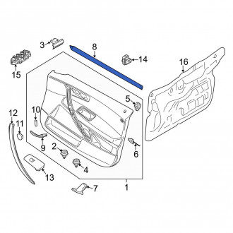 BMW X3 Replacement Window Seals — CARID.com