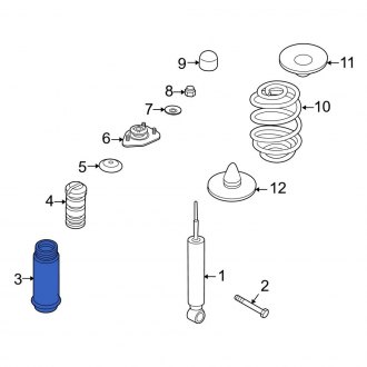 BMW X3 OEM Suspension Parts - Shocks, Struts | CARiD