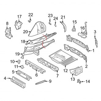 2006 BMW X3 Rear Body Panels & Bed Sections — CARiD.com