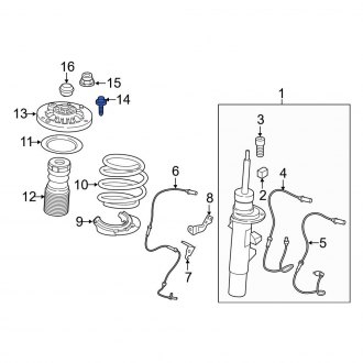 BMW X3 OEM Suspension Parts | Shocks, Struts — CARiD.com